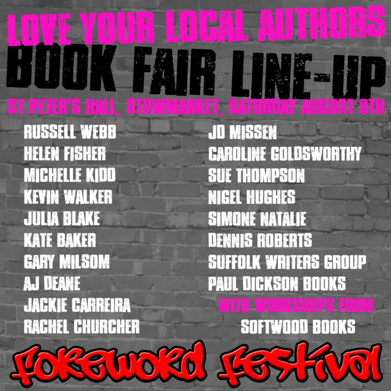 Paul Dickson – Love Your Local Authors Book Fair Stowmarket